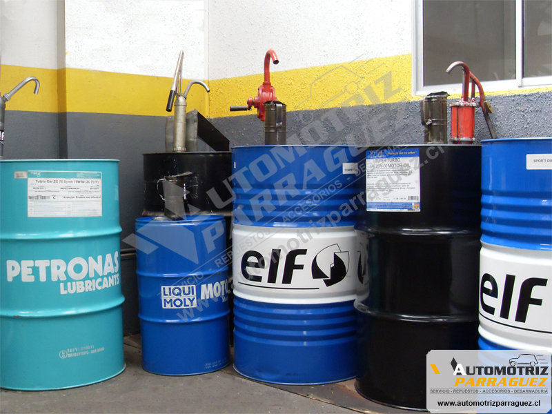 Lubricantes automotrices -Automotriz Parraguez
